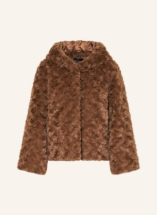 Monari Monari Kunstfell-Jacke braun