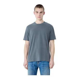 Our Legacy Baumwoll-Crewneck T-Shirt Kurze &Auml;rmel - - Tops - Herren - Grau - 2XL