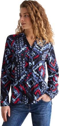 Cecil Damen B345314 Bedruckte Tunika, Universal Blue, S EU