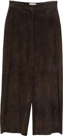Via Masini 80 Pantalons D&eacute;contract&eacute;s - Marron