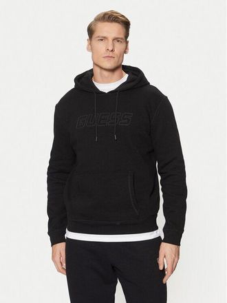 Guess Sweatshirt Z4YQ12 K9V31 Schwarz Regular Fit