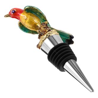 Aboofan Dekorativer Weinflaschenverschluss Weinstopper aus Zinklegierung mit Vogelmotiv Luftdicht f&uuml;r Partys