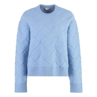 Bottega Veneta Damen, Strickwaren, Blau, XSGr&ouml;&szlig;e