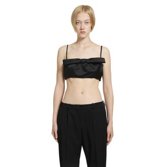 Givenchy Cropped Top with Bow