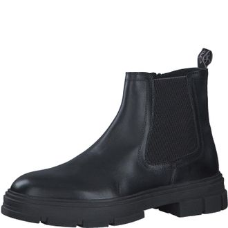 Marco Tozzi by Guido Maria Kretschmer Herren Chelsea Boots aus Leder mit Rei&szlig;verschluss, Schwarz (Black), 44 EU