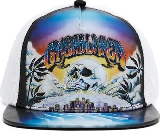 Casablanca casquette à logo imprimé