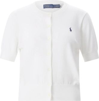 Polo Ralph Lauren Femme, Pulls, Blanc, Taille: 40 FR Cardigans