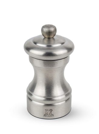 Peugeot 33040 Bistro Chef Salzmühle, Edelstahl, Silber, 5 x 5 x 10 cm