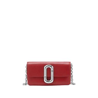 Marc Jacobs Portefeuille The Scene sur cha&icirc;ne en cuir