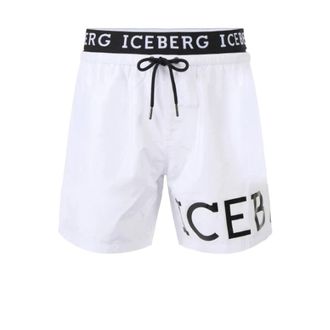 Iceberg Ice2Mb11 Board Short - - Swimwear - Herren - Wei&szlig; - 2XL