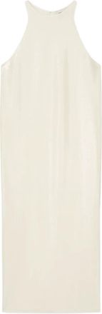 &Aacute;eron Sade sequined midi dress - Nude