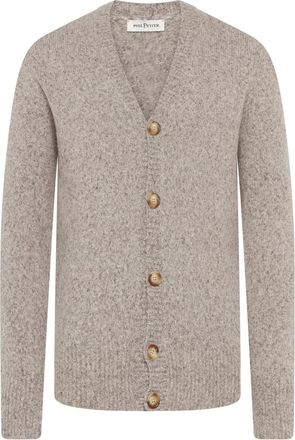 Phil Petter Softe Strickjacke aus einem Baumwolle-Alpaka-Mix in