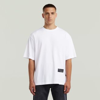 G-Star Boxy T-Shirt - Weiß - Herren