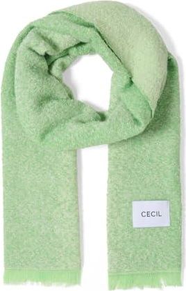 Cecil &Eacute;charpe jacquard pour femme 5706596 - Vert bambou fonc&eacute; - Regular