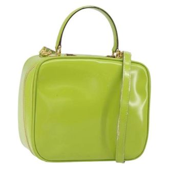 Gucci Pre-owned Coated Canvas Bag - - Pre-owned - Damen - Gr&uuml;n - ONE SIZE