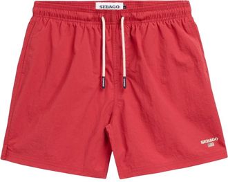 Sebago Homme, Maillots de bain, Rouge, Taille: XL Bend Knot