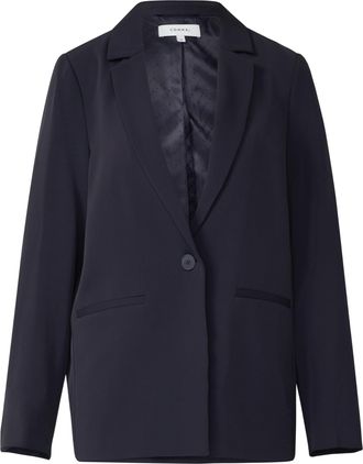 Comma Moderner Blazer im Straight Fit aus Travel Ware