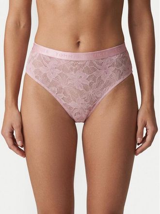 Tommy Hilfiger Klassischer Damenslip mit hoher Taille UW0UW06269 Rosa
