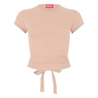 Diesel Femme, Tops, Rose, Taille: 38 FR T-Chemises