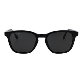Lacoste Rechteckige Sonnenbrille - - Accessories - Herren - Schwarzk - 51 MM