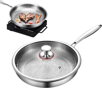 Generico Po&ecirc;le &Agrave; Frire Ultral&eacute;g&egrave;re - Batterie De Cuisine Titanium Camp, Po&ecirc;le Antiadh&eacute;sive Dot&eacute;e Dune Innovation De Stabilit&eacute; De Chauffage Rapide | Application