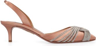 Aquazzura Gatsby Pumps 50mm - Rosa