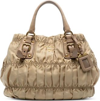 Prada sac à bandoulière Tessuto (2000-2025) - Marron