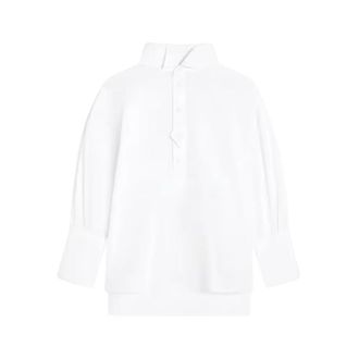 Celine Hemd aus Baumwollpopeline - - Blouses & Shirts - Damen - Wei&szlig; - S