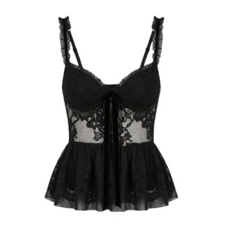 Aniye By Femme, Tops, Noir, Taille: 38 FR Top sans manches