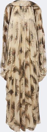 Zimmermann Robe Ascent Burnout aus Seidensatin