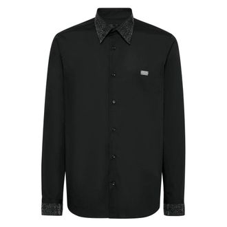 Philipp Plein Homme, Chemises, Noir, Taille: S Casual Chemises