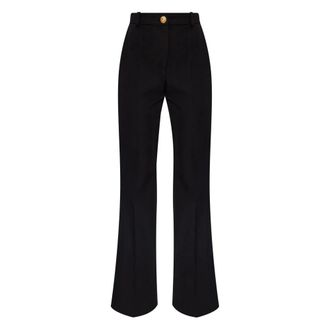 Balmain Tailored Grain De Poudre Hose - - Trousers - Damen - Schwarzk - M
