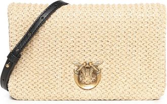 Pinko Pinko, Femme, Sacs, Beige, Taille: ONE Size Love Bag