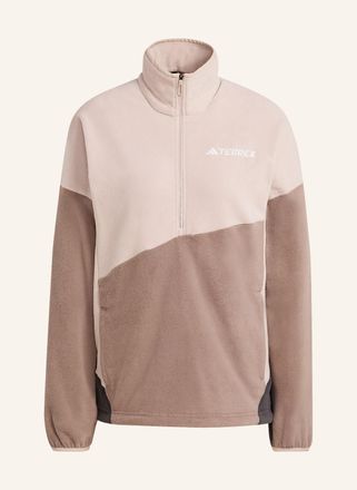 ADIDAS TERREX Adidas Terrex Fleece-Troyer Multi Climawarm braun