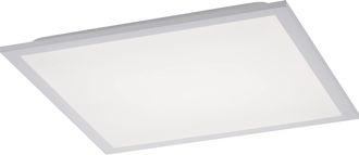 Leuchten Direkt LED Deckenpanel FLAT, weiss, 1xLED-Board/17W/3000K, 1xLED-Board/5W/3000K, Innenleuchte, IP20, Down- und Backlight, Serienschalter, Memoryfunktion, 122