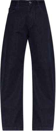 The Attico Jeans mit besticktem Logo - - Jeans - Damen - Blau - W25