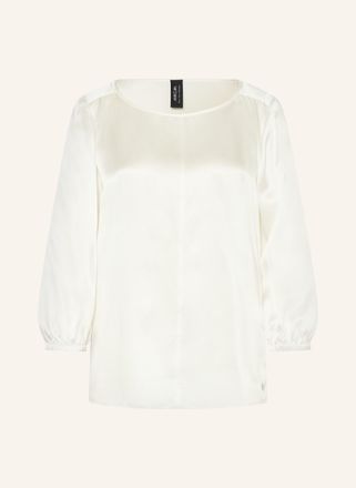 Marc Cain Blusenshirt Aus Seide Mit 3/4-Arm weiss