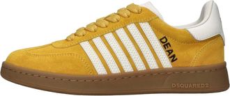 Dsquared2 Femme, Chaussures, Jaune, Taille: 38 EU Suede Baskets