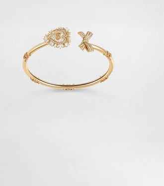 Dolce & Gabbana Armband Devotion 18-kar&auml;tiges Gelbgold Und Diamanten - Frau Bijoux Gold M