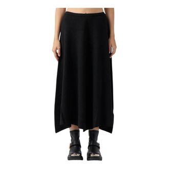 Ermanno Scervino Gonna Maglia - Femme - Jupes - Noir - Taille: 40 FR