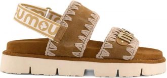 Mou Femme, Chaussures, Brun, Taille: 37 EU Sandale &agrave; bride arri&egrave;re