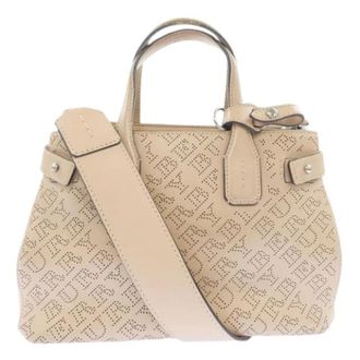 Burberry Sac bandouli&egrave;re Pre-owned - Femme - Pre-owned - Beige - Taille: ONE Size