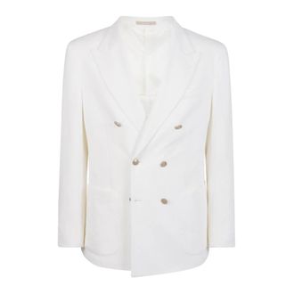 Eleventy Giacca doppiopetto P Lancia - - Jackets - Herren - Wei&szlig; - 2XL