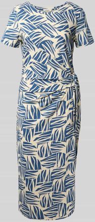 s.Oliver Red Label Tailliertes Jersey-Kleid aus Baumwoll-Mix