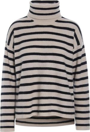 Bitte Kai Rand Patent-Strickpullover mit Rollkragen - - Knitwear - Damen - Beige - XL