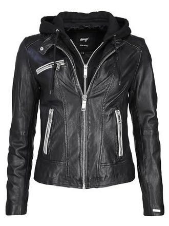 Maze Veste en cuir pour femme Mico Anthracite XXL, anthrazit, XXL