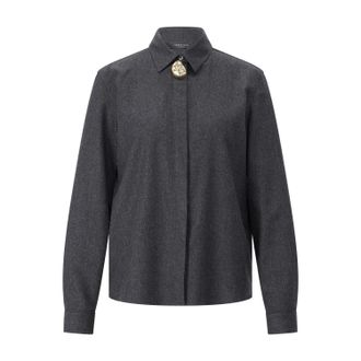 Fabiana Filippi Hemdbluse aus Merinowolle