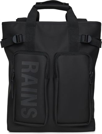 Rains Rucksack Rains Texel Tote Backpack W3 14240 Schwarz