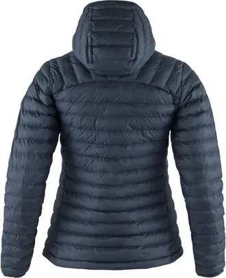 Fj&auml;llr&auml;ven Steppjacke Expedition L&auml;tt Hoodie W Leichte Damenjacke mit recycelter Isolierung, ideal f&uuml;r Trekking und