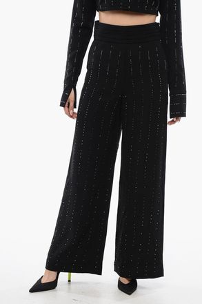 Viktor & Rolf Hochtaillierte Hose CUMMERBUND mit Strass Viktor & Rolf